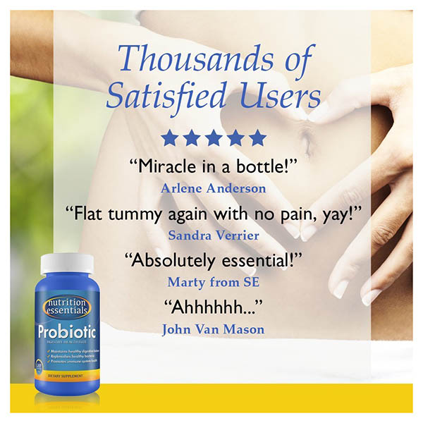 Nutrition Essentials Probiotic Dietary Supplement Review