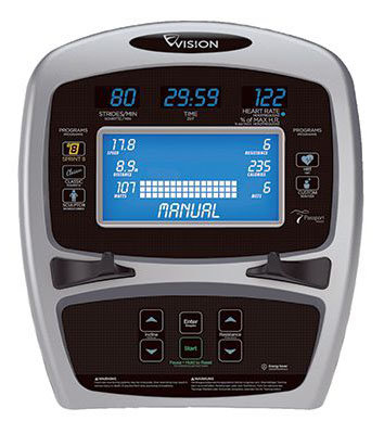 Vision Fitness S7100HRT Elliptical Machine Review