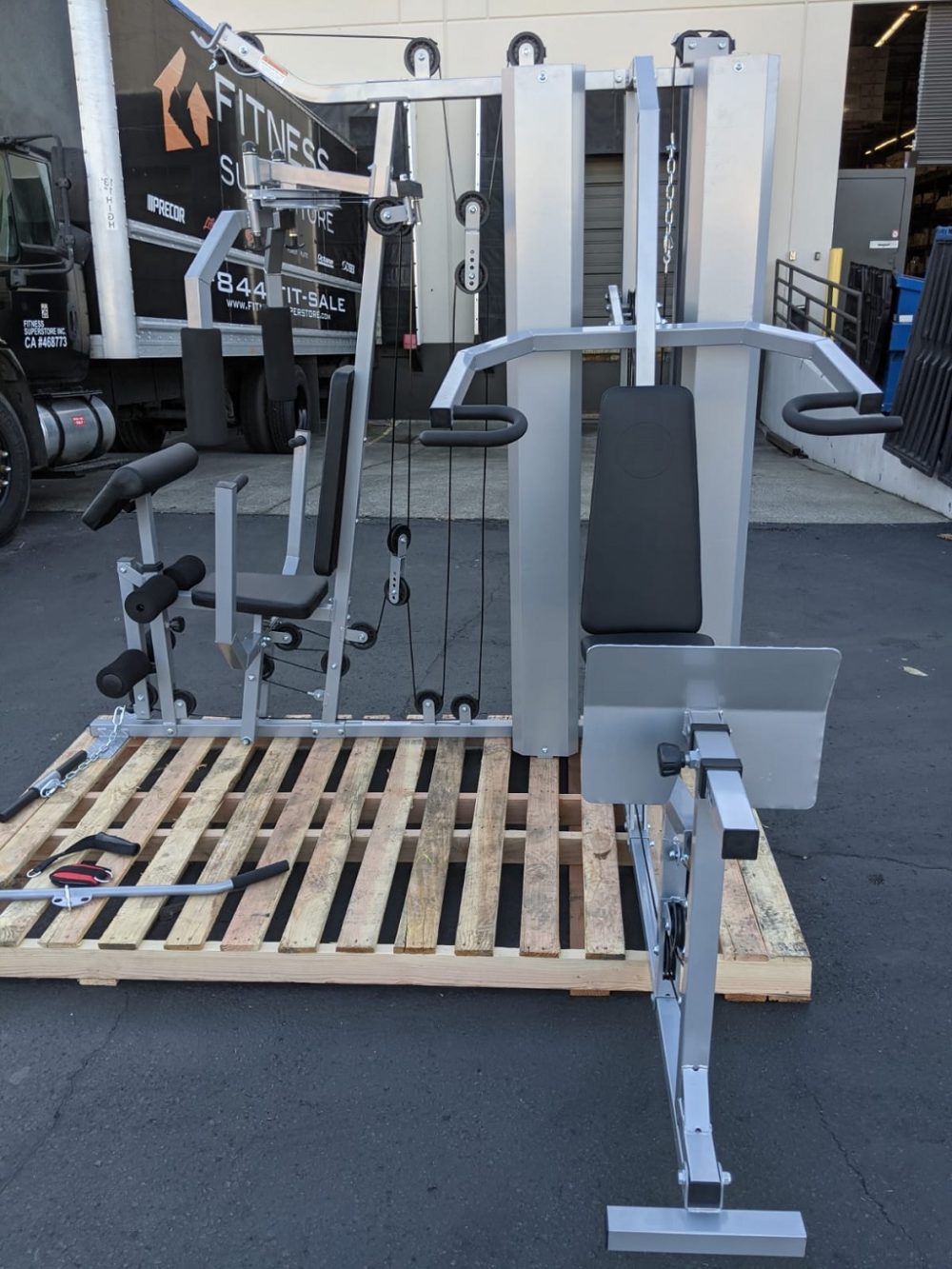 French Fitness X2 Corner Home Gym System Review